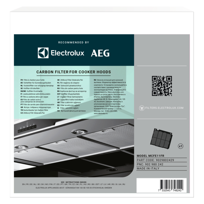 OdourClean Plus Kulfilter Kulfilter | AEG